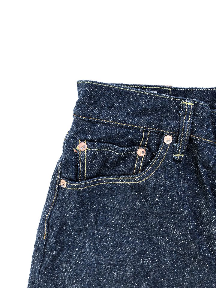 DENIMIO | ONI288-CCD-Kabuki 15oz Crushed Concrete Denim Kabuki Selvedge Regular Straight