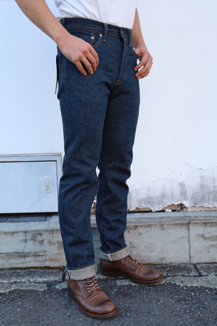 ONI-246-Ishikawadai 15oz Ishikawa-dai Denim Neat Straight