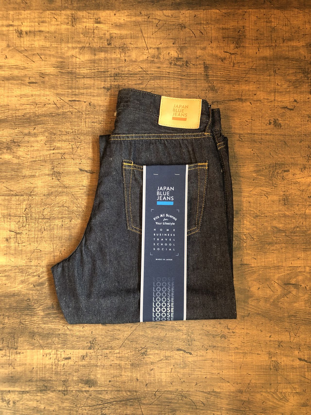 DENIMIO | J508 9oz Selvedge Denim Loose Straight