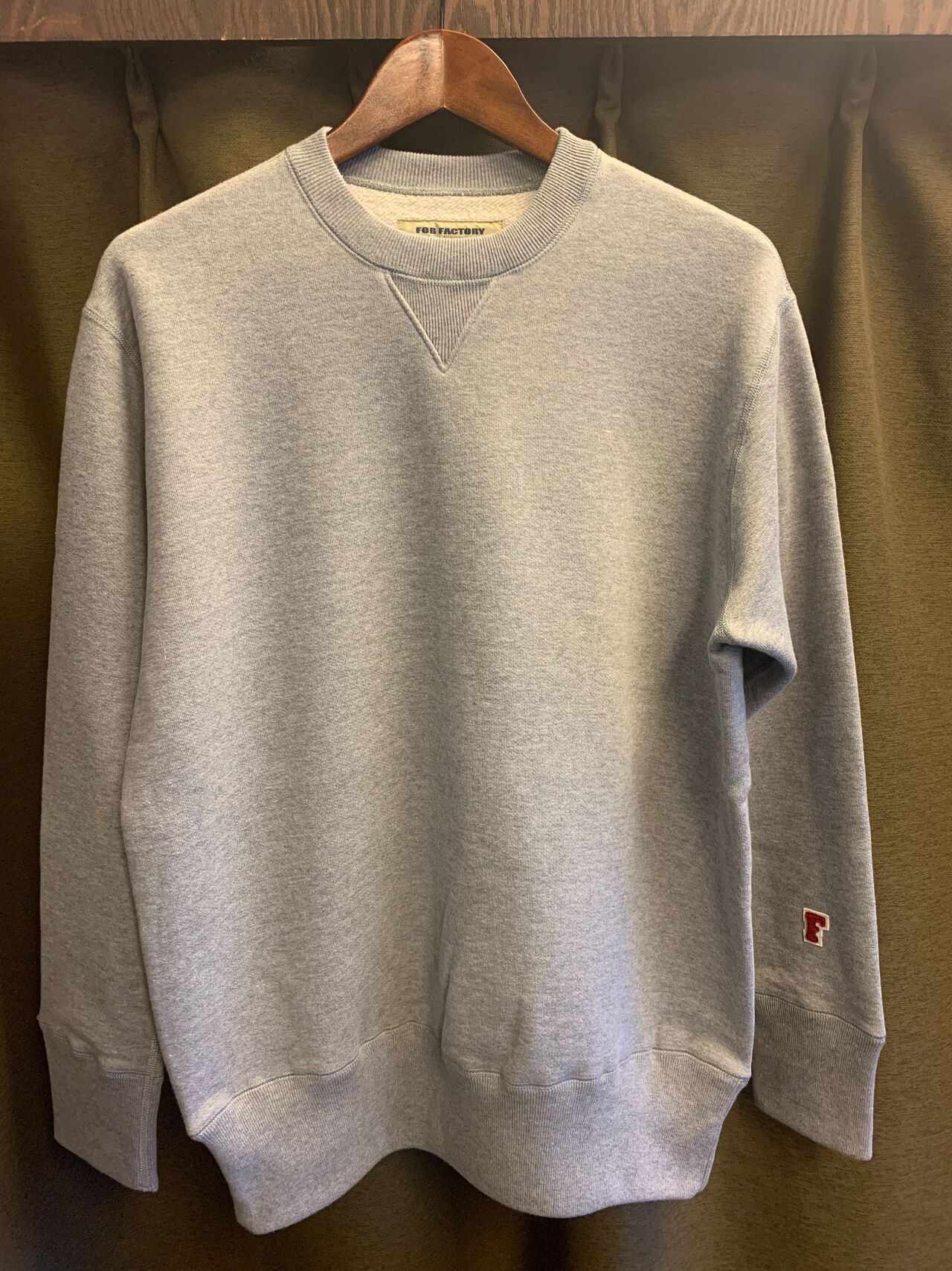 DENIMIO | F7098 LOOPWHEEL CREW SWEAT