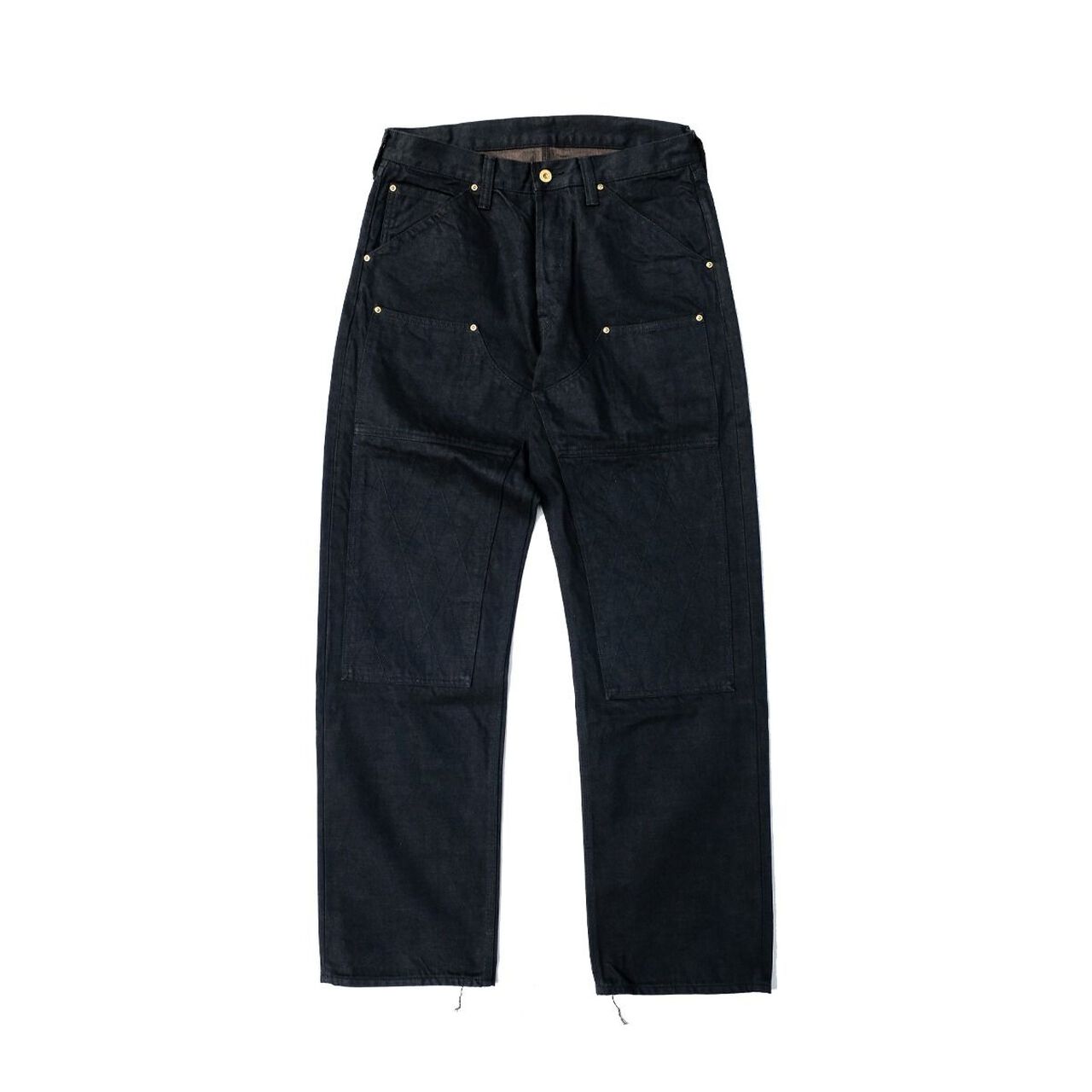 DENIMIO | 1906 13.5oz Original Blackie Denim W Knee Standard Pants