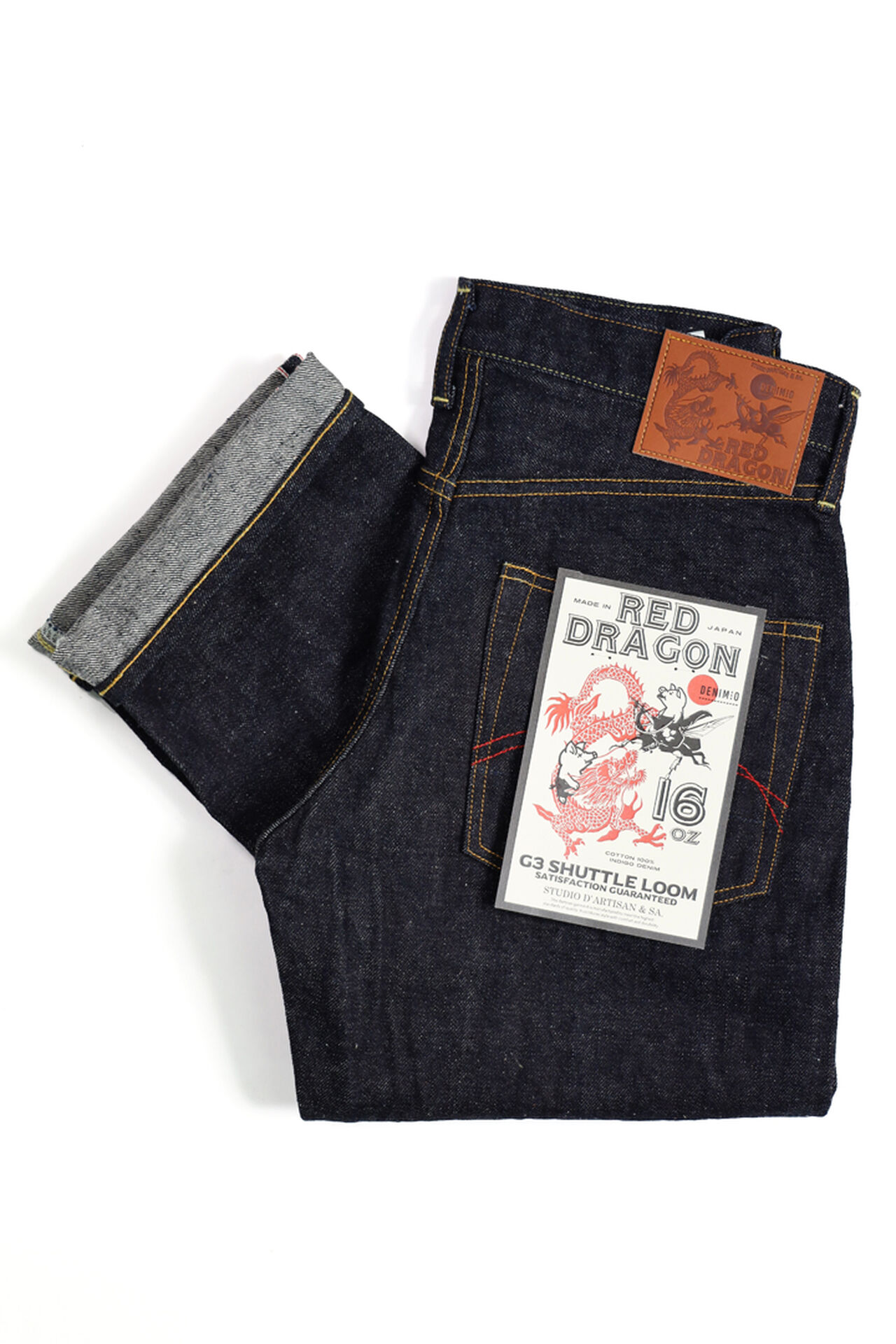 DENIMIO | DM-011 Studio D'Artisan x Denimio Collab 16oz Red Dragon ...
