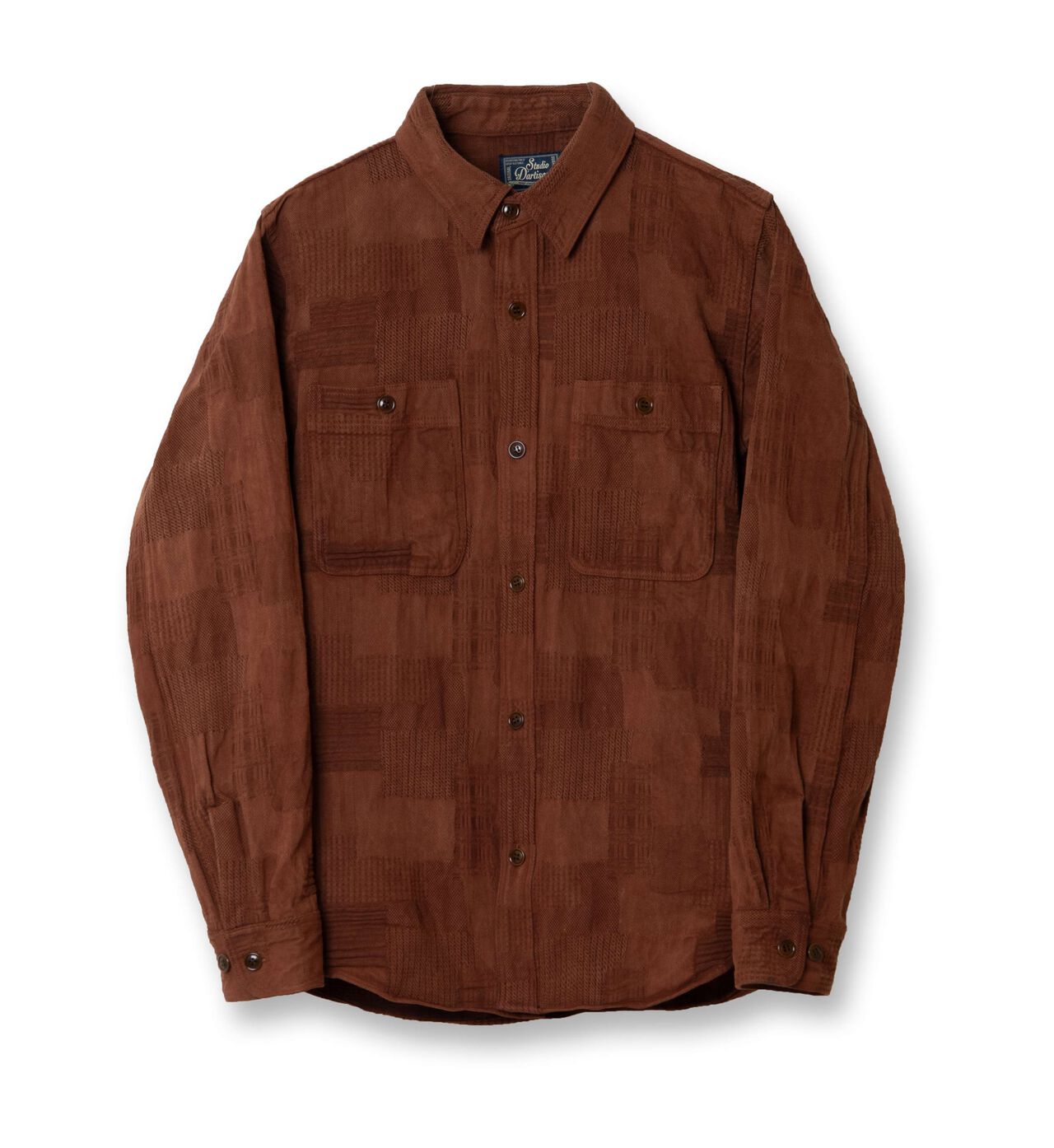 DENIMIO | 5717 Amami Mud Dyed Jacquard Shirts