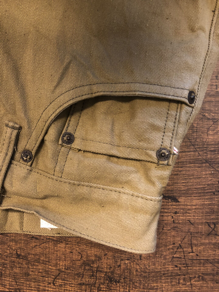 DENIMIO | ONI206-BRD British Drill Relax Tapered