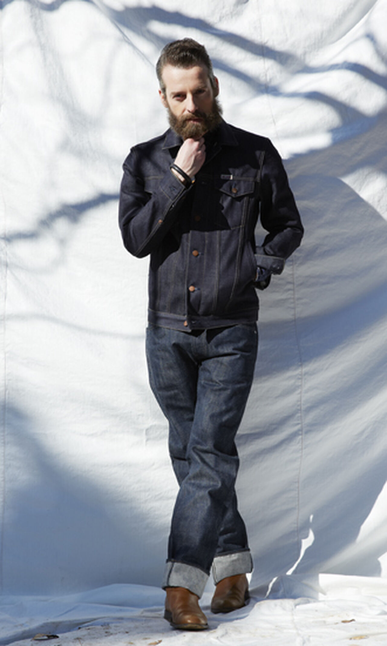 BIG JOHN | R008-000W R008 15.5oz Rare jeans Regular straight