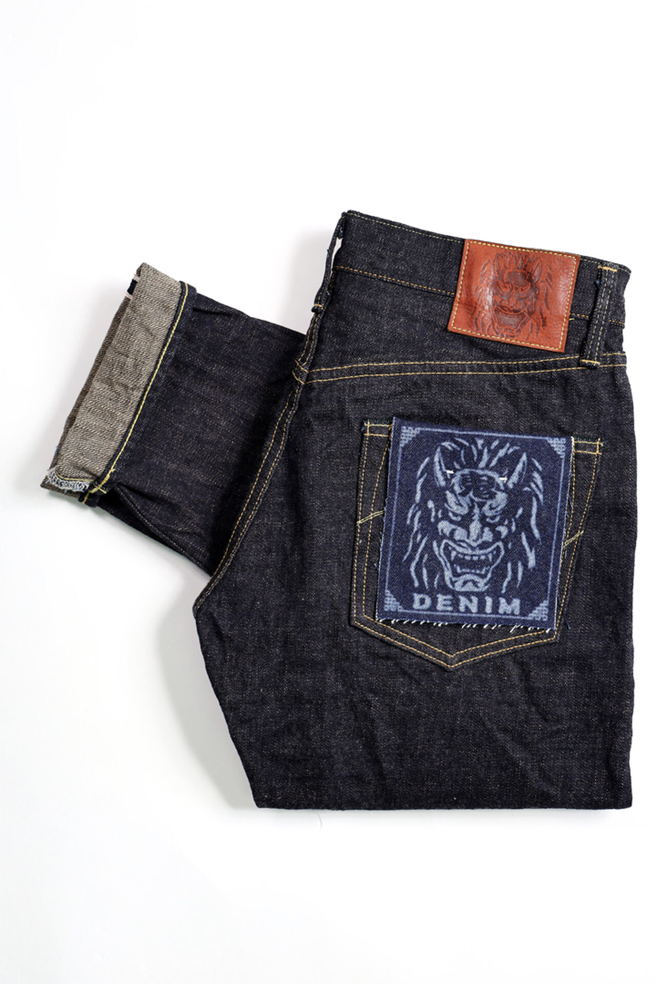 DENIMIO | ONI622-14KBE 14oz Oni Denim Relax Tapered