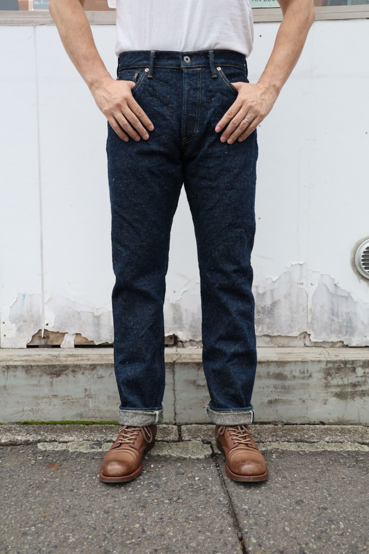 ONI-246SESR 20oz Secret Super Rough Denim Neat Straight