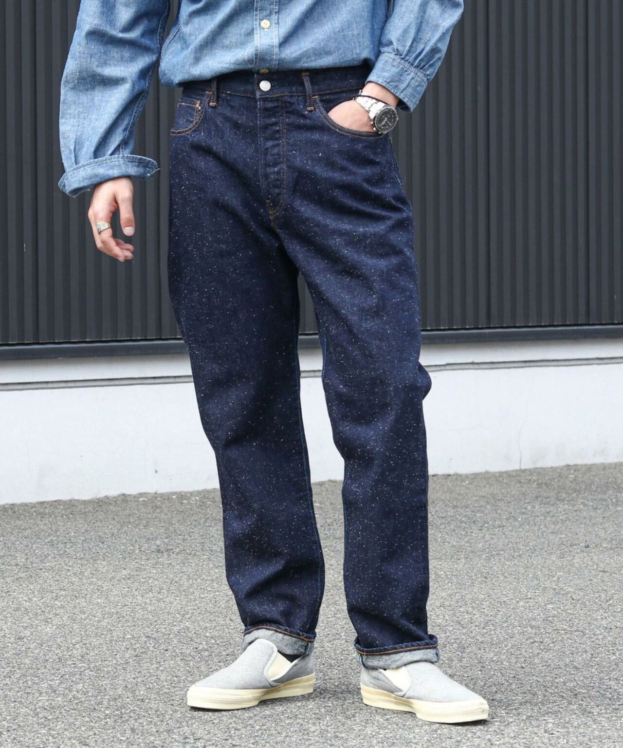 J205741 12.5oz Scrap Thailand Banana Tree Jeans Wide Tapered
