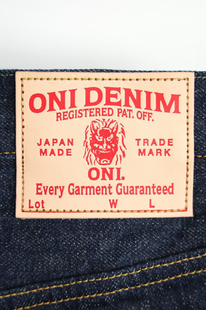 ONI-246-Ishikawadai 15oz Ishikawa-dai Denim Neat Straight